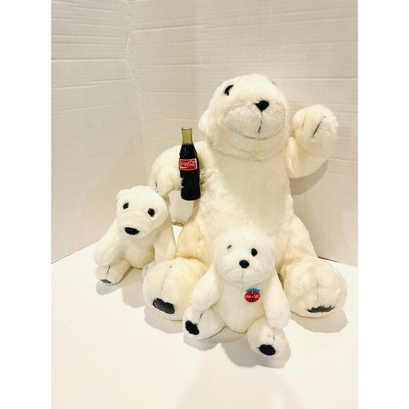 Coca Cola | Toys | Vintage Coca Cola Whataburger Polar Bear Collection ...